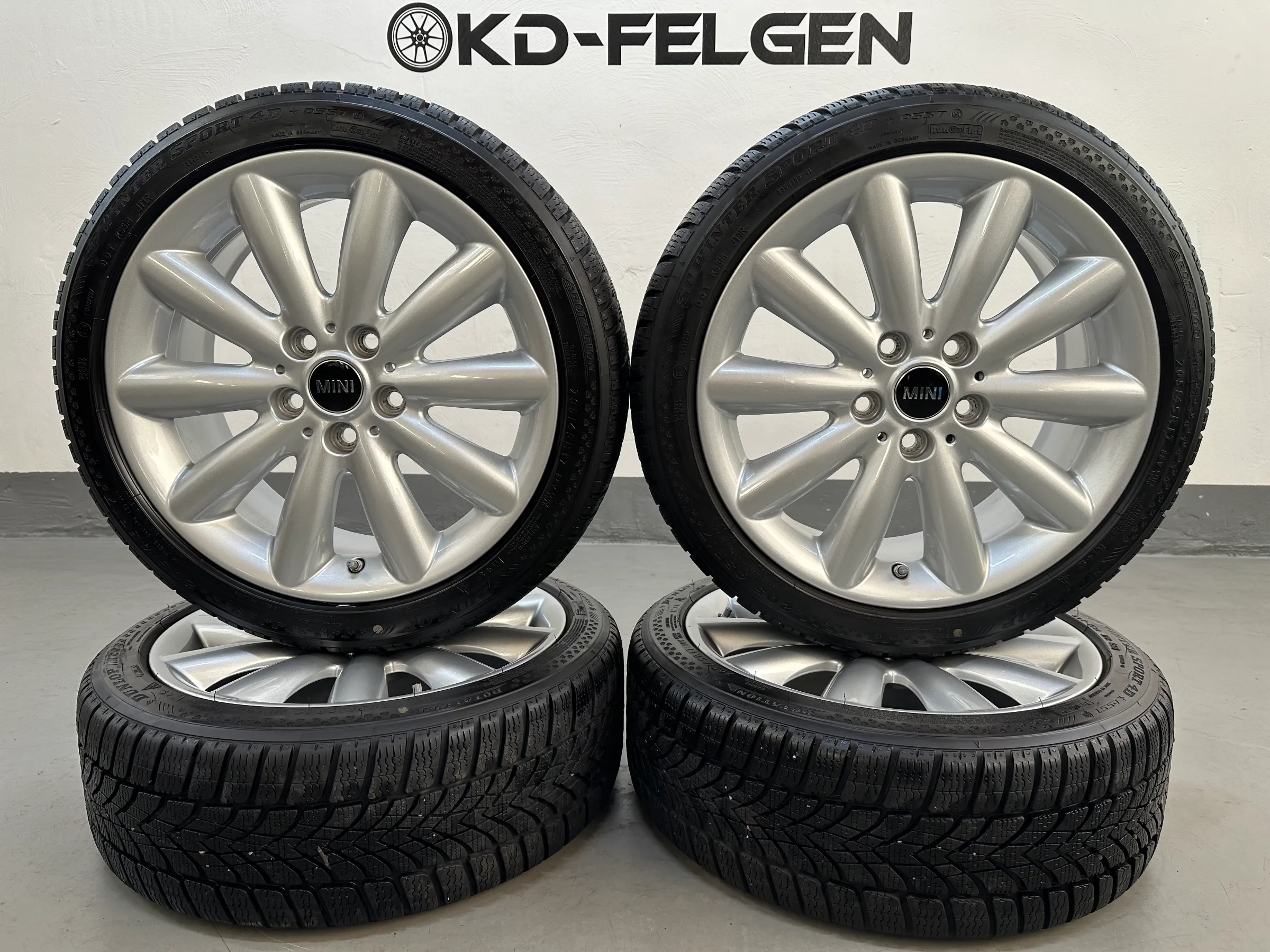 Original Mini F55 F56 F57 17 Zoll Winterräder Cosmos Spoke 499 One ...