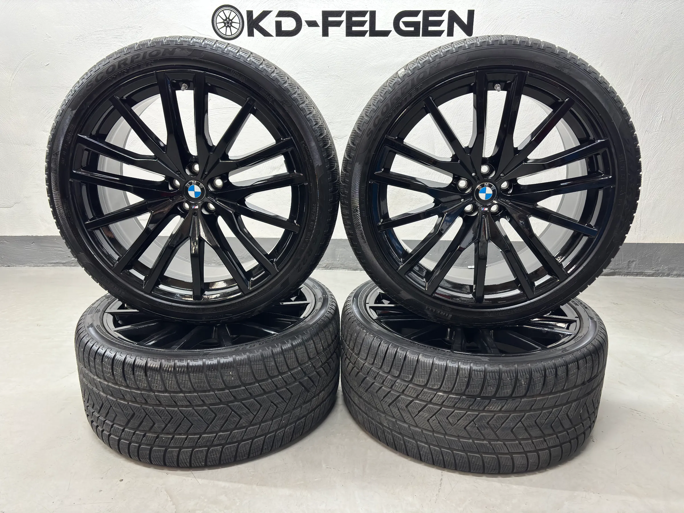 Original BMW X5 G05 X6 G06 M742 22 Zoll Winterräder Alufelgen ...
